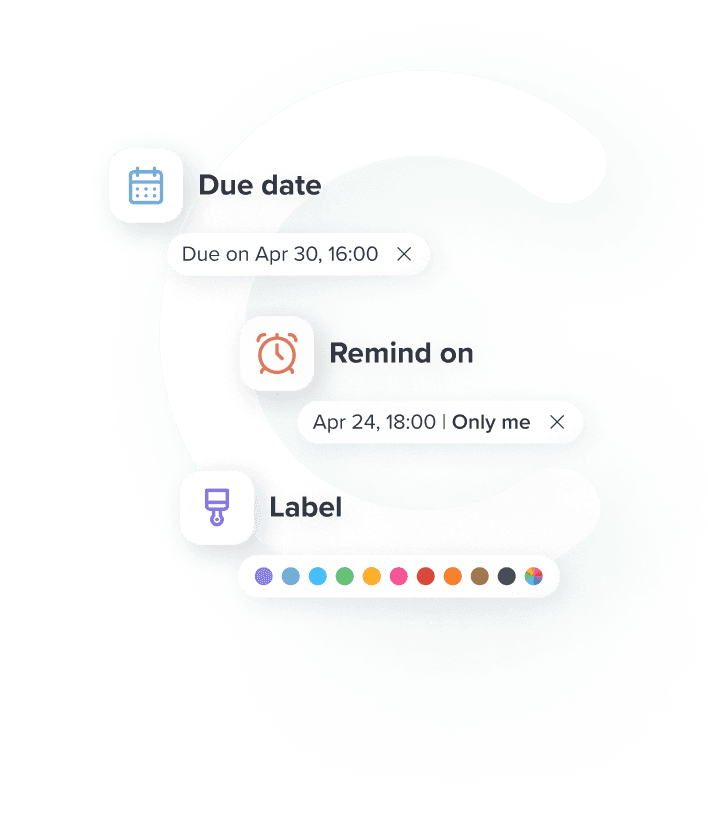Setup your tasks the way you need them