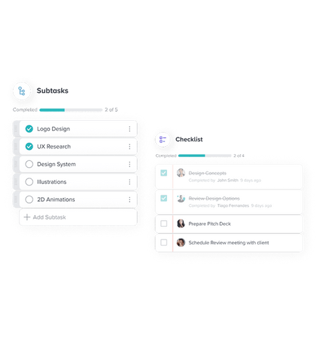 Subtasks & Checklists