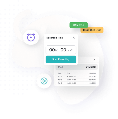 Measure time-on-task with time tracking