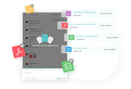 Your task or project file library consolidates all documents and makes ...